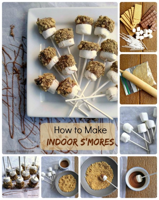 Indoor S'mores - A Rainy Day Treat