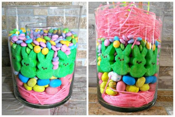 Peeps Centerpiece - Whimsical Easter Table Decoration