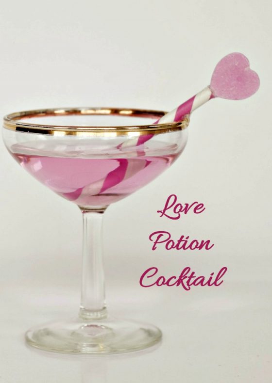 Love Potion Cocktail - Perfect for Valentine's Day - Always The Holidays