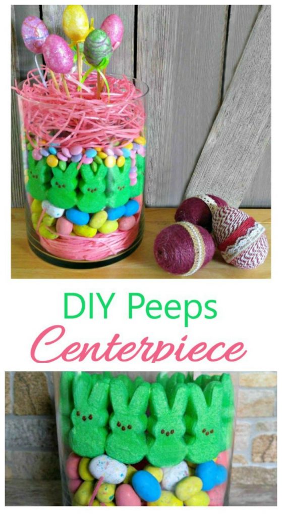 Peeps Centerpiece - Whimsical Easter Table Decoration