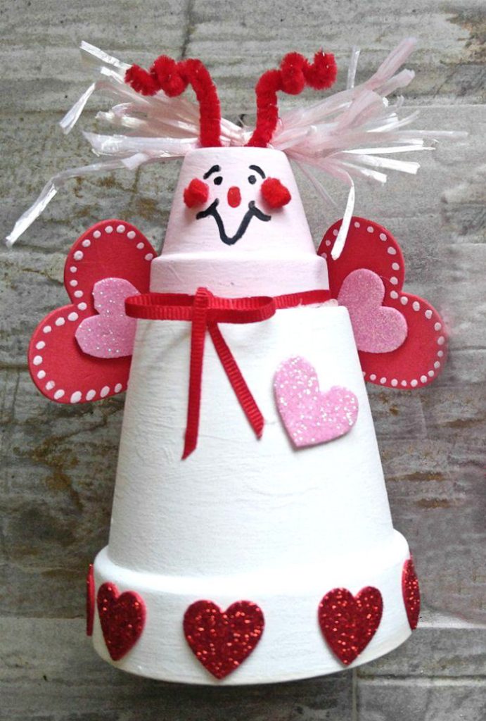 Clay Pot Love Bug Candy Dish - Valentine Terracotta Bug Craft (Tutorial)