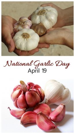 National Garlic Day - April 19 - Activities, Recipes and Growing Tips