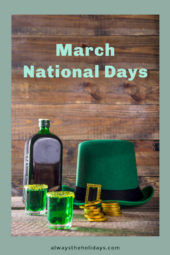 What Are the March National Days? - Find Out With This Handy List!