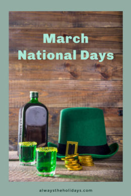 What Are the March National Days? - Find Out With This Handy List!