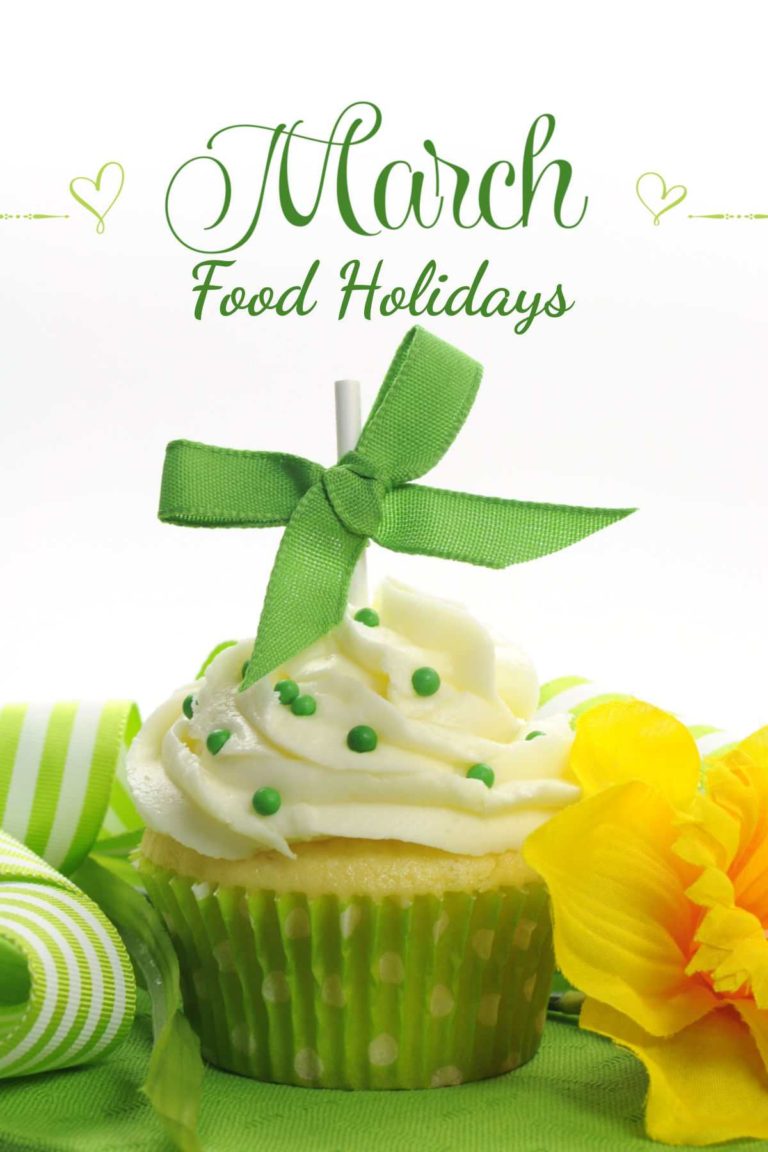 Food Holidays in March - Peanuts, Popcorn, Snacking & More!