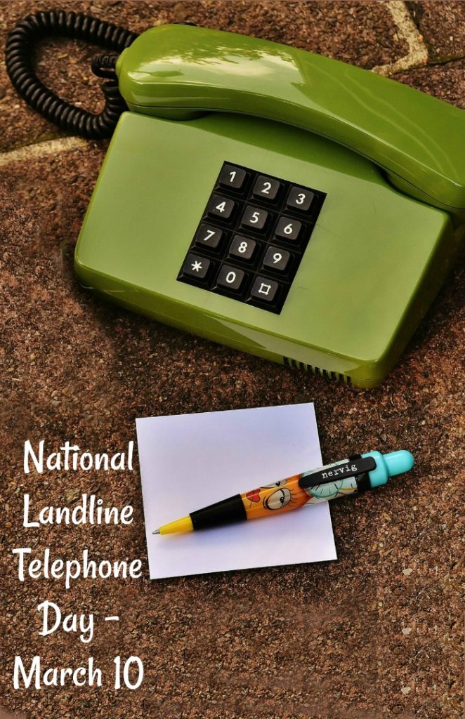National Landline Telephone Day - March 10 - History and Facts