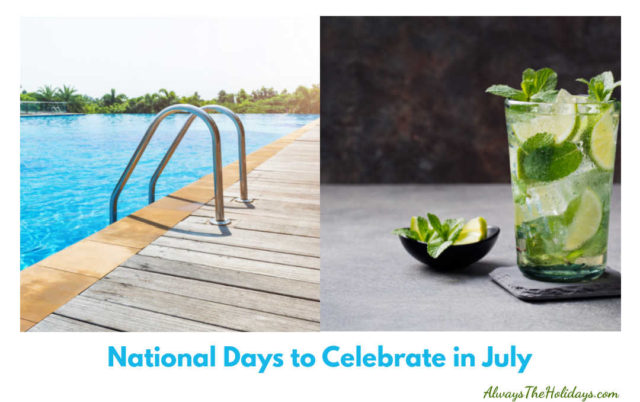 What are the July National Days? - Find Out With Our Free List