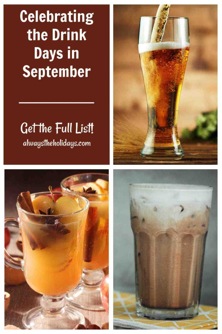 Food Holidays for September - Honor Fall with Food and Drink Days