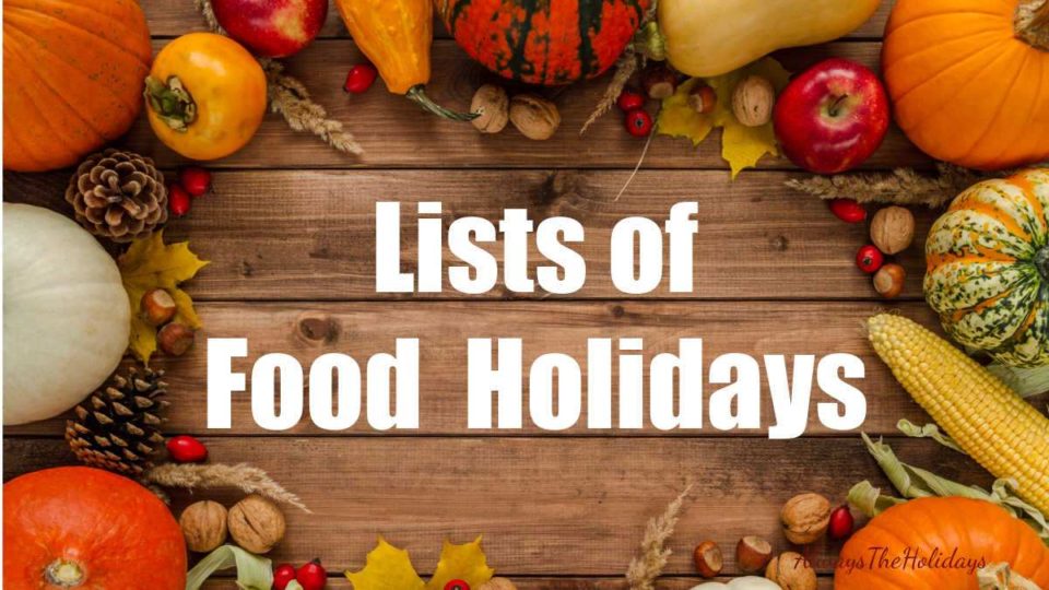 Food Holidays for September - Honor Fall with Food and Drink Days