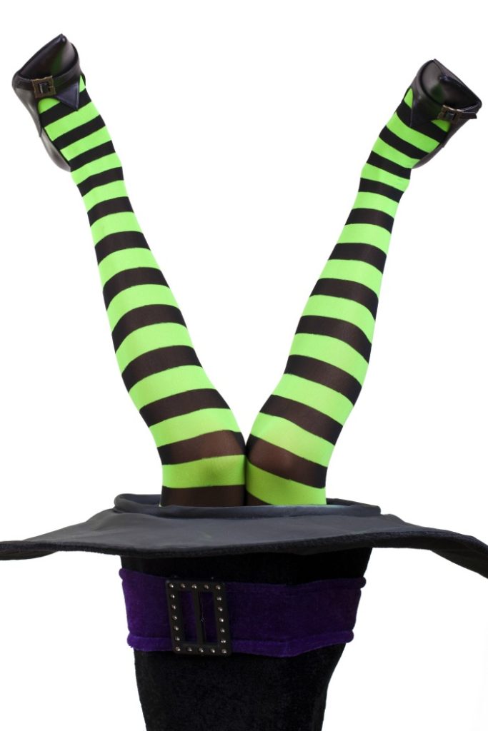 Witch Legs Decor DIY - Halloween Decorations with Witches Feet