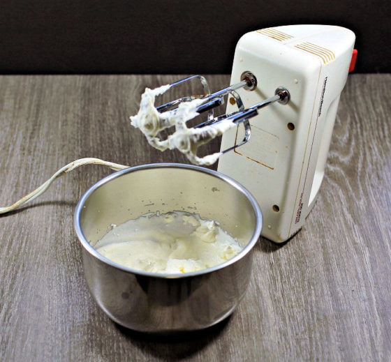 Ghostbuster Cocktail for Halloween with Spooky Whipped Cream Ghosts