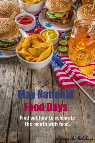 May Word Search Printable - National Days Word Find Puzzle