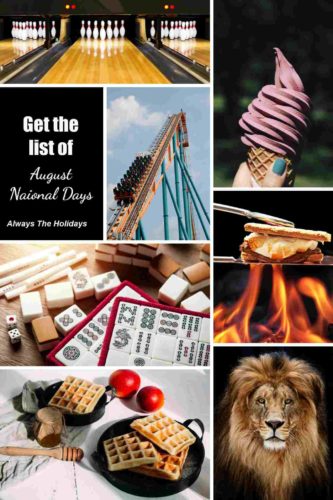 What Are the August National Days? - Get Our List to Find Out!