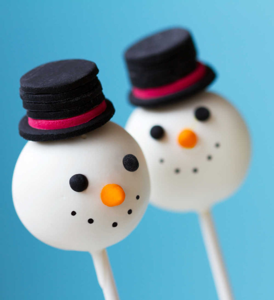 Snowman Cake Pops - How to Make Snowman Cake Balls for Christmas