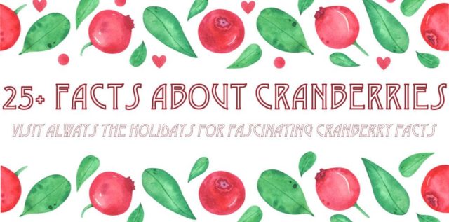 25+ Cranberry Facts - Interesting History, Trivia & Facts About Cranberries