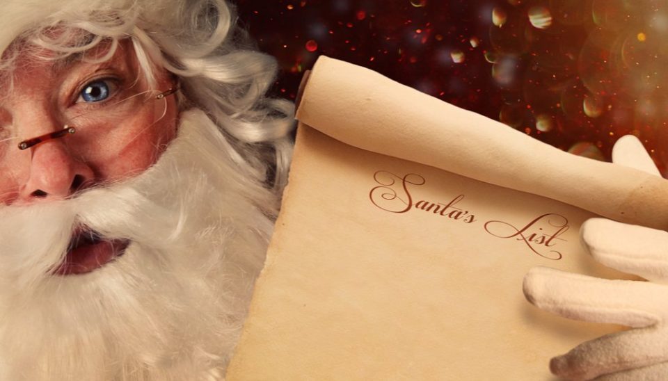Celebrate Santa's List Day - Find Out Who Is On The Nice List This Year...