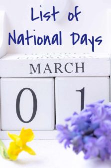 What Are the March National Days? - Find Out With This Handy List!