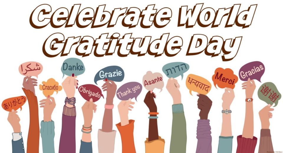 World Gratitude Day (Sept 21) History & Gratitude Coloring Page