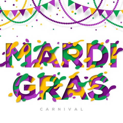 Mardi Gras Word Scramble with Answers - Mardi Gras Printable