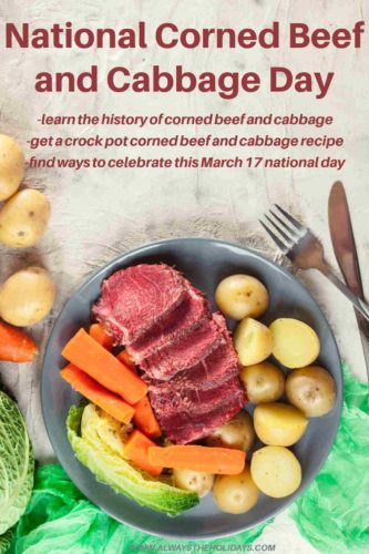 National Corned Beef and Cabbage Day - History, Recipe & More!
