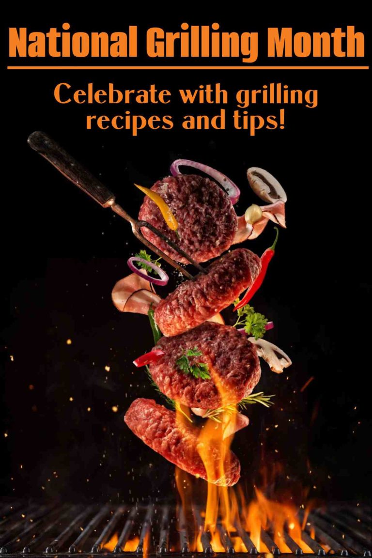 National Grilling Month - Grilling Recipes, Grill Safety Tips & more!