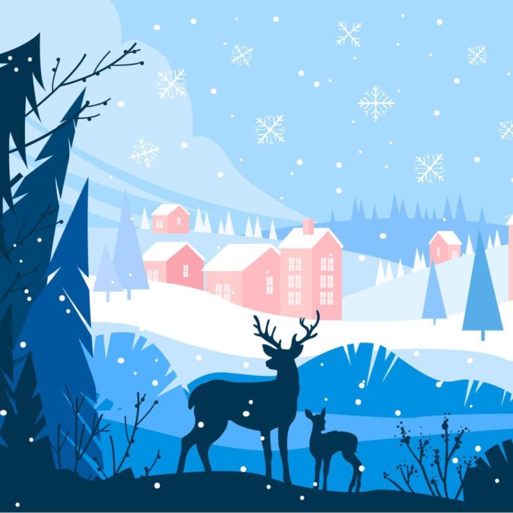 Free Winter Word Search Printable - With Answer Key Included