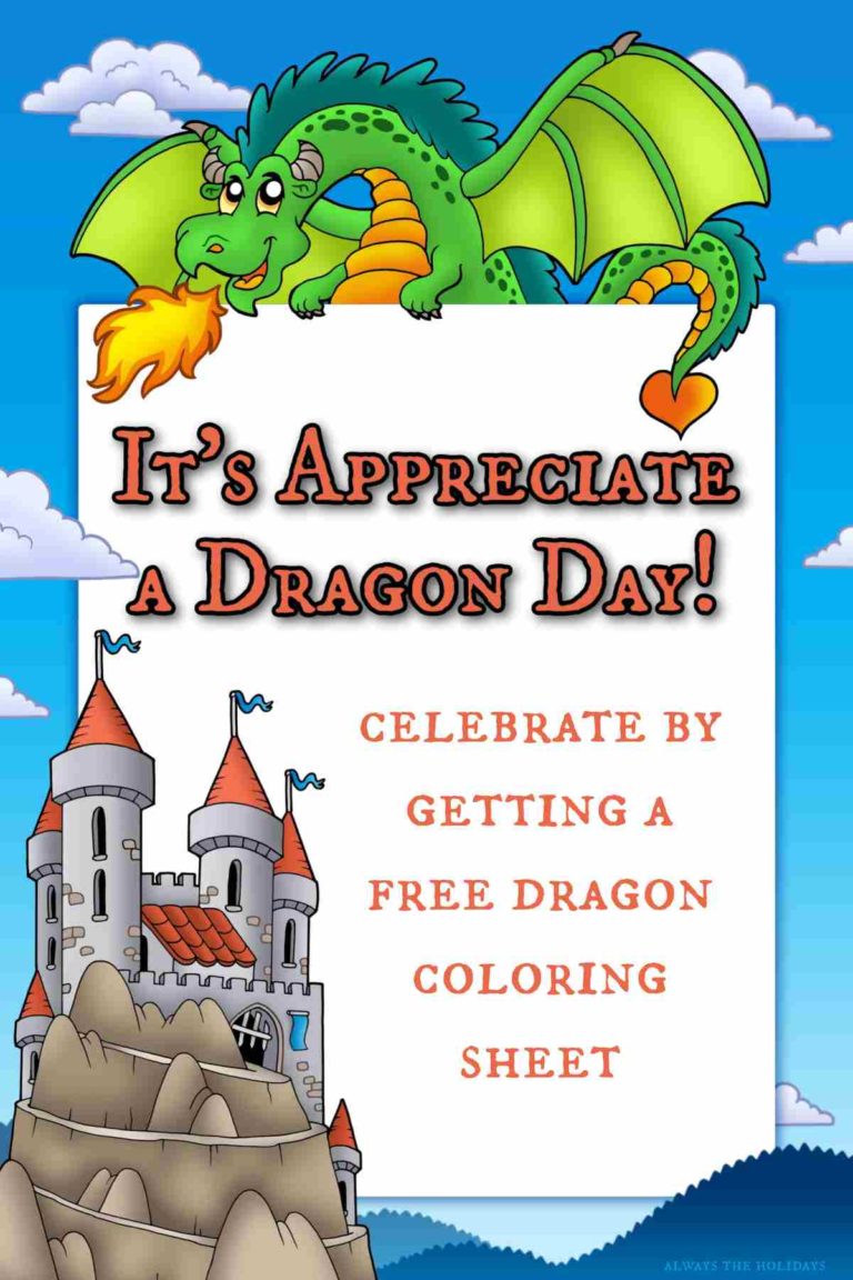 Appreciate a Dragon Day - January 16 National Day