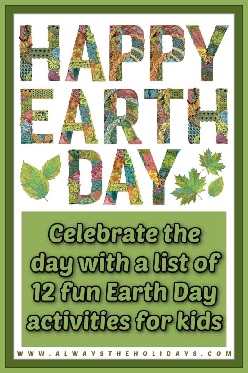 12 Earth Day Activities for Kids - Fun Eco-Friendly Earth Day Ideas