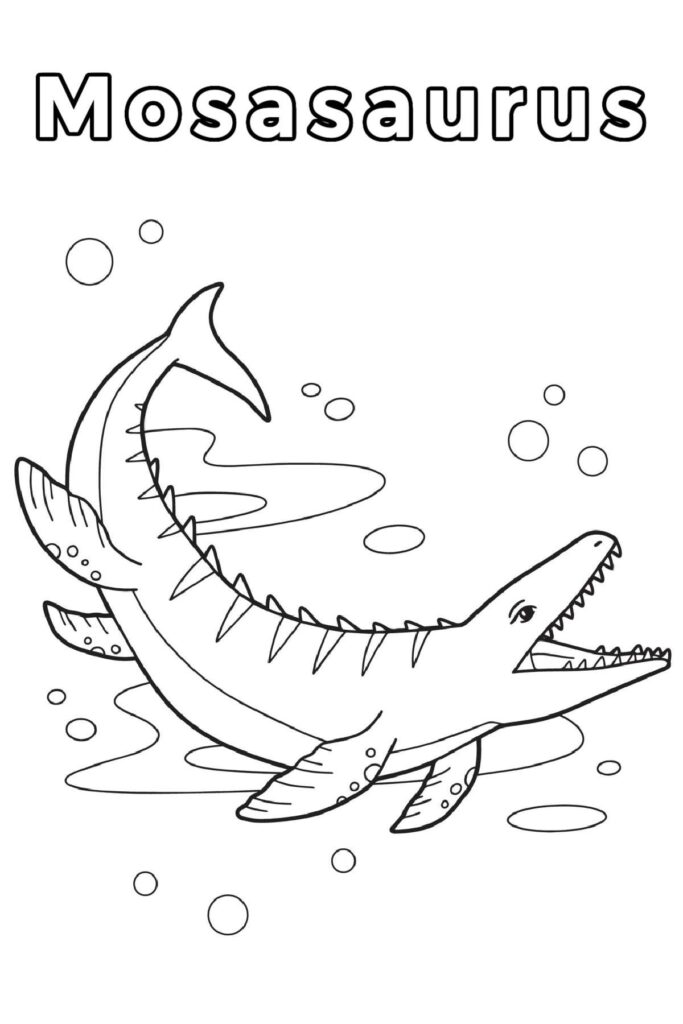 15 Dinosaurs Coloring Pages - T Rex, Stegosaurus, Raptor