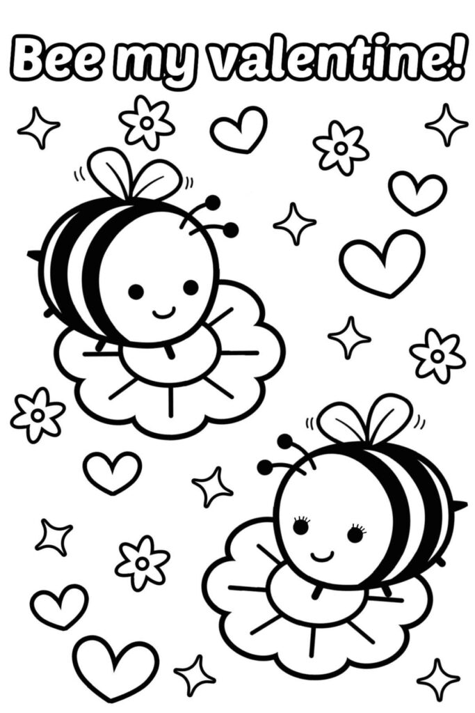 14 Valentine's Day Coloring Pages - Free Printables For All Ages