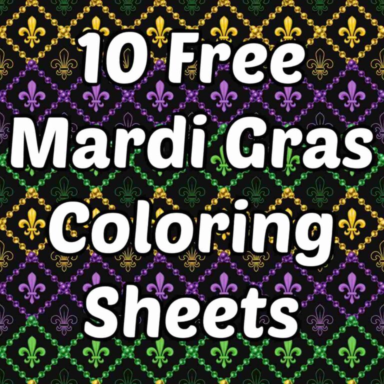 Free Mardi Gras Crossword Puzzle Printable (PDF & JPG)