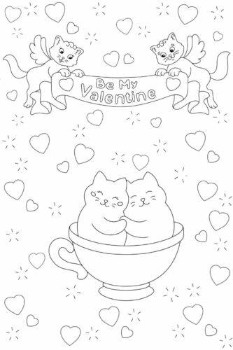 14 Valentine's Day Coloring Pages - Free Printables For All Ages