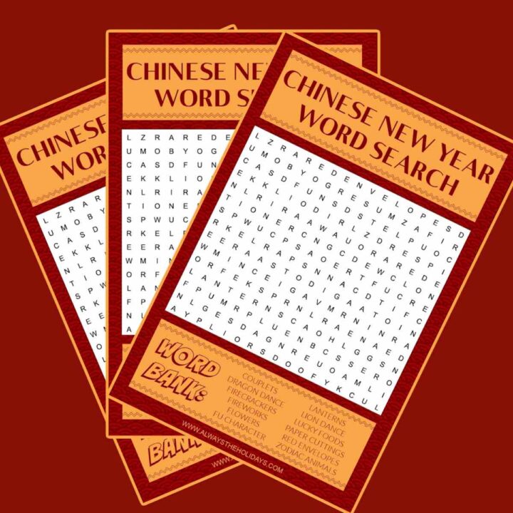 25+ Free Holiday Word Searches with Answer Keys Included