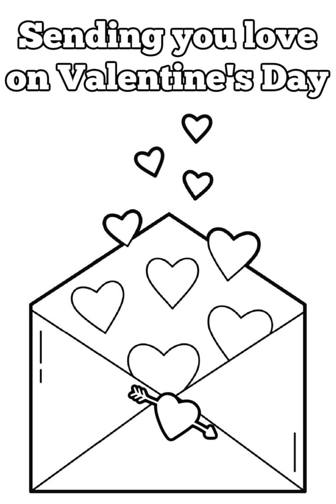 14 Valentine's Day Coloring Pages - Free Printables For All Ages
