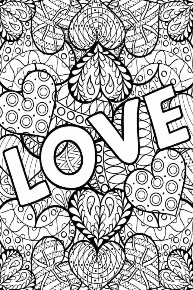 14 Valentine's Day Coloring Pages - Free Printables For All Ages