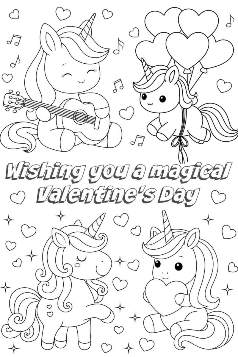 14 Valentine's Day Coloring Pages - Free Printables For All Ages