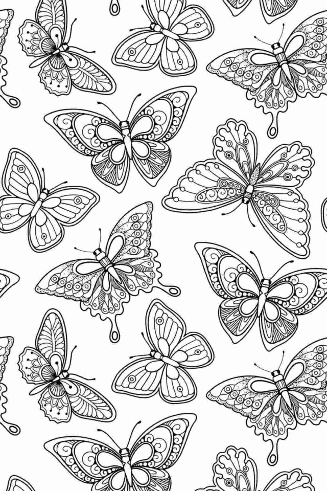 Get 20+ Free Spring Coloring Pages - Flowers, Butterflies & More!