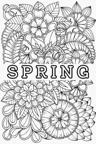 Get 20+ Free Spring Coloring Pages - Flowers, Butterflies & More!