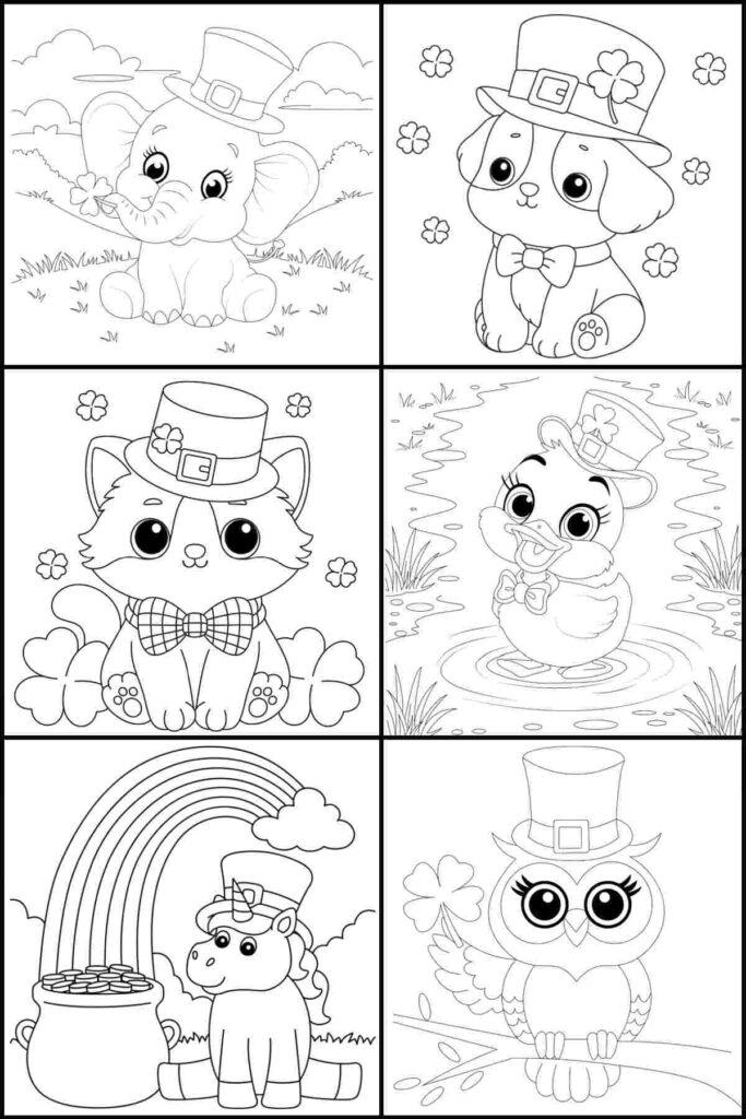 17 St. Patrick's Day Coloring Pages - Free Holiday Coloring Sheets