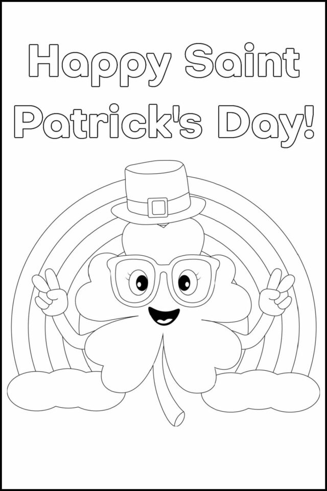 17 St. Patrick's Day Coloring Pages - Free Holiday Coloring Sheets