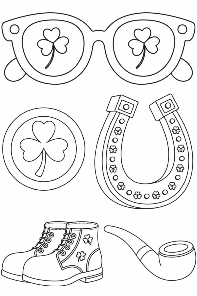 17 St. Patrick's Day Coloring Pages - Free Holiday Coloring Sheets