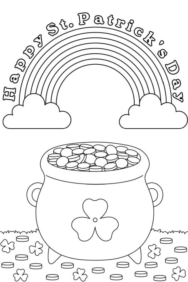 17 St. Patrick's Day Coloring Pages - Free Holiday Coloring Sheets