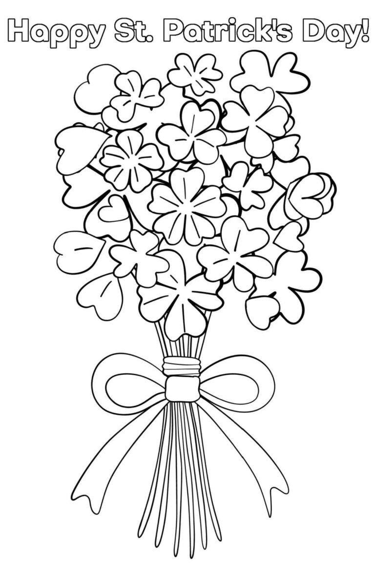 17 St. Patrick's Day Coloring Pages - Free Holiday Coloring Sheets